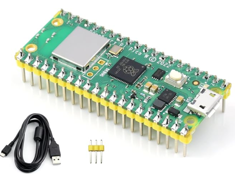 Waveshare Pre-Soldered Raspberry Pi Pico W Microcontroller Board Basic Kit – Digital Shopping Place